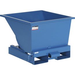 eurokraft basic Kippbeh&auml;lter, blau, Volumen 0,15 m&sup3;