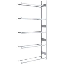 hofe Reifenregal, Regalhöhe 3000 mm, Anbauregal, BxT 1310 x 435 mm