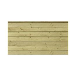 PLUS Klink Profilzaun, Holz, BxH 1740 x 910 mm, natur kaiserkraft