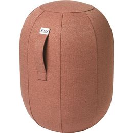 VLUV KAPSUL SOVA Balancehocker M, Sitzh&ouml;he 480 - 520 mm, Polyester, lachsorange kaiserkraft