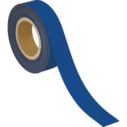 Maul Kennzeichnungsband, magnethaftend, LxB 10000 x 40 mm, VE 2 Stk, blau