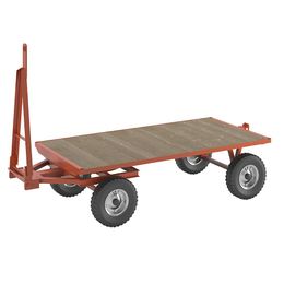 Schlepperanh&auml;nger, 2-Rad-Drehschemel-Lenkung, Tragf&auml;higkeit 2 t, Ladefl&auml;che 2,0 x 1,0 m, Luftreifen kaiserkraft