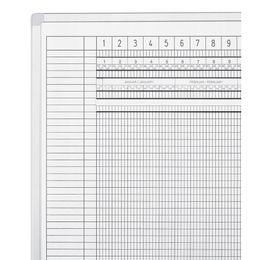 MAGNETOPLAN Kopfleiste zur Aktualisierung, 7-Tage-Woche, 1. Halbjahr