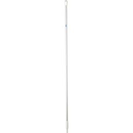 vikan Aluminiumstiel, ergonomisch, &Oslash; 31 mm, L&auml;nge 1510 mm, VE 10 Stk, wei&szlig;