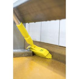 vikan Aluminiumstiel, ergonomisch, &Oslash; 31 mm, L&auml;nge 1310 mm, VE 10 Stk, gelb