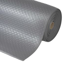 NOTRAX Anti-Erm&uuml;dungsmatte Bubble Sof-Tred&trade;, pro lfd. m, Vinylschaum, grau, Breite 600 mm
