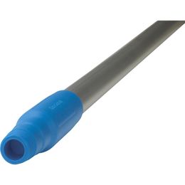 vikan Aluminiumstiel, &Oslash; 25 mm, VE 10 Stk, blau