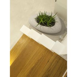DEGARDO Pflanzbeh&auml;lter, STORUS VI, HxBxT 300 x 825 x 520 mm, granit hell
