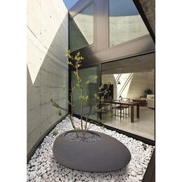 DEGARDO Pflanzbeh&auml;lter, STORUS II, HxBxT 500 x 1140 x 1120 mm, granit anthrazit