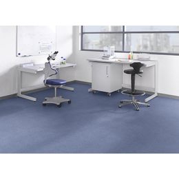Labortisch mit C-Fu&szlig;-Gestell, Sitzarbeitsh&ouml;he 750 mm, BxT 600 x 750 mm kaiserkraft