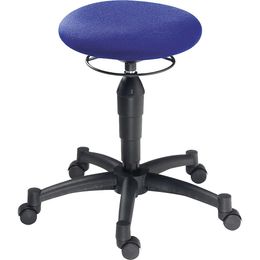 Topstar Hocker BALANCE 10, mit Orthositz, Ø 350 mm, royalblau