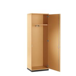 LENA - Garderobe, 1 Fachboden, 1 ausziehbare Kleiderstange, Buche-Dekor kaiserkraft