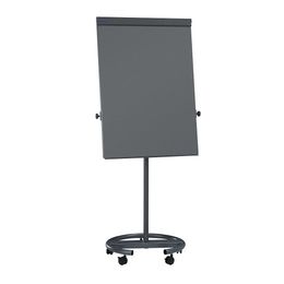 Maul Flipchart, Rundfu&szlig;, Tafelh&ouml;he 1000 mm, anthrazit