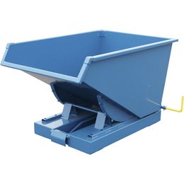 Schwerlast-Kippbeh&auml;lter, Traglast 2500 kg, blau, Volumen 0,3 m&sup3; kaiserkraft