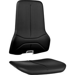 bimos Polster-Set f&uuml;r Arbeitsdrehst&uuml;hle NEON, Je 1 Sitz- und 1 R&uuml;ckenelement, Kunstleder - pflegeleicht, bequem, fl&uuml;ssigkeitsresistent