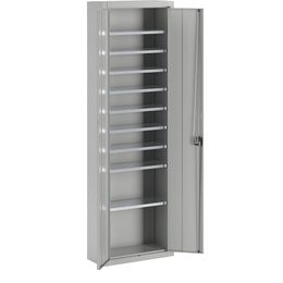 Mauser Magazinschrank, ohne Sichtlagerk&auml;sten, HxBxT 2150 x 680 x 280 mm, einfarbig, grau