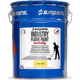 Ampere Bodenmarkierungsfarbe Industry Floor Paint antislip&reg;, Inhalt 5 l, gelb