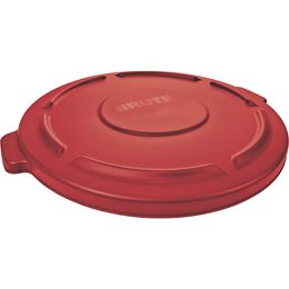 Rubbermaid Deckel BRUTE® mit Ablaufrinnen, für 121-l-Container, rot