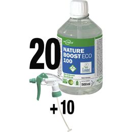 Bio-Circle Allzweckreiniger Nature Boost Eco 100, 20 Flaschen à 500 ml und 10 Sprayer, Inhalt 10 l