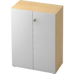 ANNY-AC - Aktenschrank mit Akustik-R&uuml;ckwand, HxBxT 1100 x 800 x 420 mm, 2 Fachb&ouml;den, Ahorn-Dekor kaiserkraft