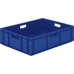 Euro-Format-Stapelbehälter, Wände und Boden geschlossen, LxBxH 800 x 600 x 210 mm, blau, VE 2 Stk kaiserkraft