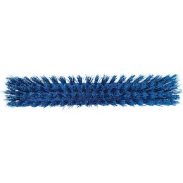 vikan Besen, Breite 530 mm, extrahart, VE 4 Stk, blau