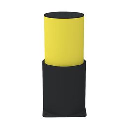 d-flexx Rammschutz Poller Bravo, aus flexiblem Kunststoff, Gesamth&ouml;he 500 mm, mit drehbarer Manschette