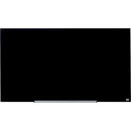 NOBO Glas-Whiteboard WIDESCREEN, rahmenlos, 57'' - BxH 1264 x 711 mm, schwarz