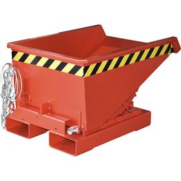 eurokraft pro Sp&auml;nebeh&auml;lter EXPO-E, Volumen 0,3 m&sup3;, feuerrot