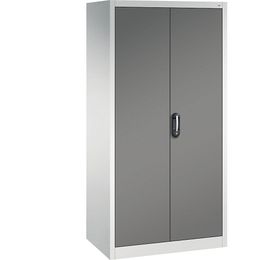 C+P ACURADO Universalschrank, BxT 930 x 600 mm, lichtgrau / vulkangrau