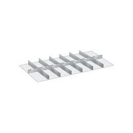 LISTA Trennwand, f&uuml;r Schrankma&szlig;e 1431 x 725 mm, f&uuml;r Schubladenh&ouml;he 75 mm