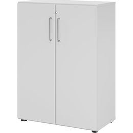 VERA-ZWO - B&uuml;roschrank, HxBxT 1100 x 800 x 420 mm, 2 Fachb&ouml;den, lichtgrau kaiserkraft