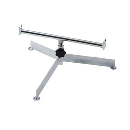 Gura Dreibein-St&uuml;tzbock, leicht, f&uuml;r Bahnbreite 300 mm, H&ouml;he bis Auflage 210 - 350 mm