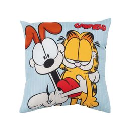 GARFIELD Kissen Odie Plüsch Zierkissen Kopfkissen Sitzkissen 40x40 cm in blau | Gr.: onesize