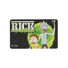Rick and Morty Brettchen Frühstücksbrettchen Schneidebrettchen in schwarz | Gr.: onesize