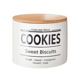 Butlers Vorratsdose KARLTON BROS. Cookies in Wei&szlig; | Gr.: onesize