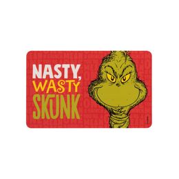 The Grinch Brettchen - Nasty Wasty Skunk - Fr&uuml;hst&uuml;cksbrettchen in rot | Gr.: onesize