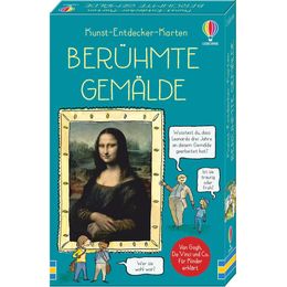 Usborne Publishing Ltd Kunst-Entdecker-Karten: Ber&uuml;hmte Gem&auml;lde | Van Gogh, Da Vinci und Co. f&uuml;r... | Gr.: onesize