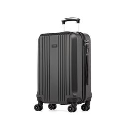 FERGÉ FERGÉ Handgepäckkoffer Cannes Hartschale Handgepäck Koffer 55 x 40 x 22 cm TSA-Schoß in grau | Gr.: onesize