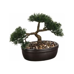 Atmosphera Créateur d'intérieur Bonsai Kunstpflanze in schwarz | Gr.: onesize