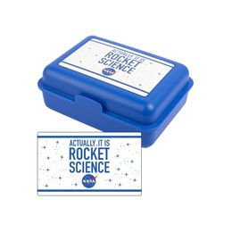 Nasa Brotdose - mit Trennwand Blau - Rocket Science in blau | Gr.: onesize