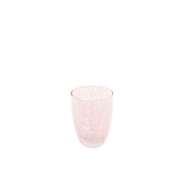 Fink Vase "Rumia" in Rose/ Wei&szlig; - H. 14 cm - D. 11 cm | Gr.: onesize