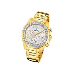 Analog-Armbanduhr Festina Boyfriend gold mittel (ca. 38mm) | Gr.: onesize
