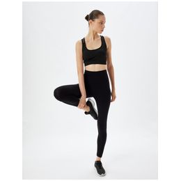KOTON Leggings in Schwarz | Gr.: XL