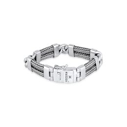 Kuzzoi Armband 925 Sterling Silber in Silber | Gr.: 23 cm