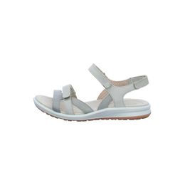Ecco Komfort Sandalen in Silber | Gr.: 42