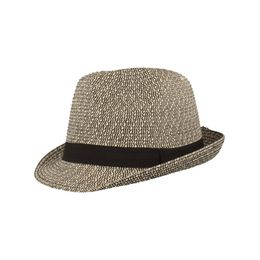 BREITER Strohhut in schwarz | Gr.: XL