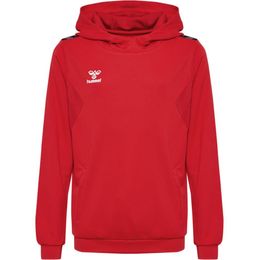 Hummel Kapuzenpullover Hmlauthentic Fu&szlig;ball Kinder in TRUE RED | Gr.: 140