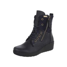 Ital-Design High Heel in Dunkelblau | Gr.: 36