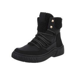 Ital-Design Stiefelette in Schwarz | Gr.: 38